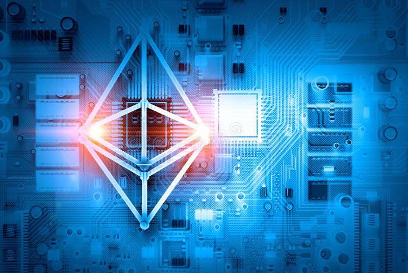 The Concept of Crypto Currency Coding Editorial Photography - Image of ...