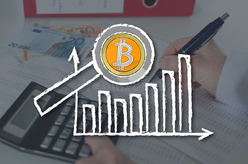 Concept Of Cryptocurrency Analysis Stock Image - Image of wallet ...