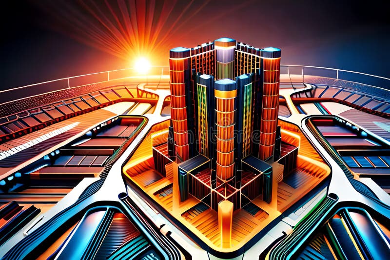 Crystal Lattice of a Solid, Physics and Chemistry. Scheme Abstract ...