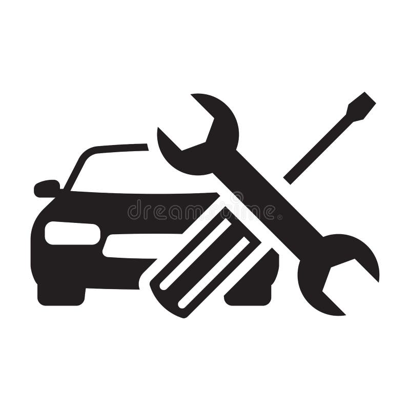 Concept of Customer Service, Car and Transport Support. Simple Icon ...