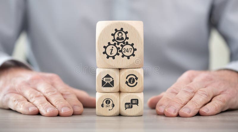 Concept of Customer Service Stock Image - Image of information ...