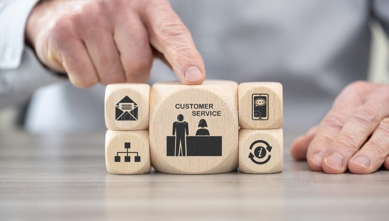 Concept of Customer Service Stock Image - Image of support, customer ...
