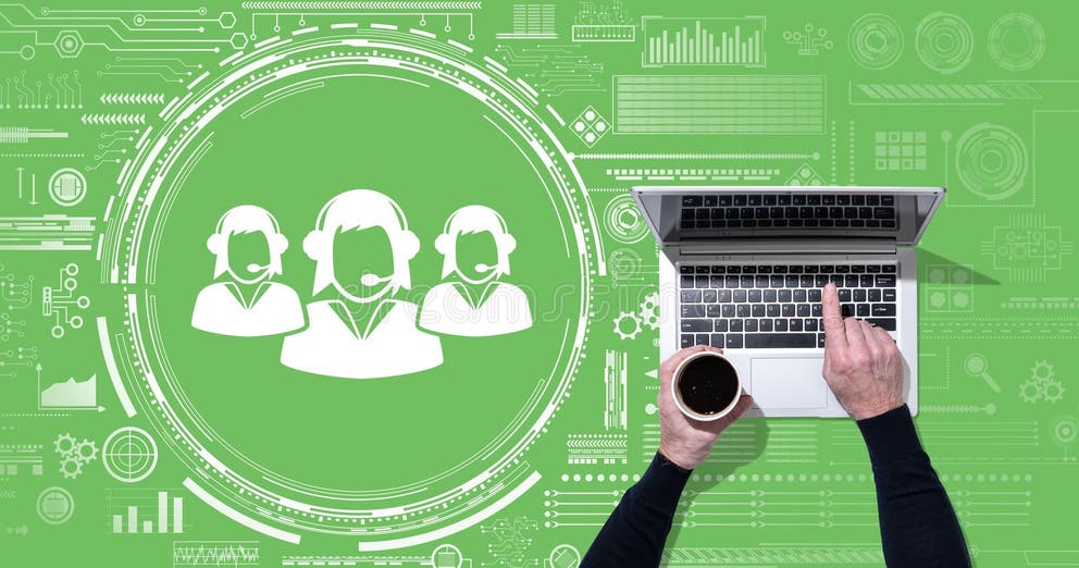 Concept of Customer Support Stock Image - Image of helpline, symbol ...