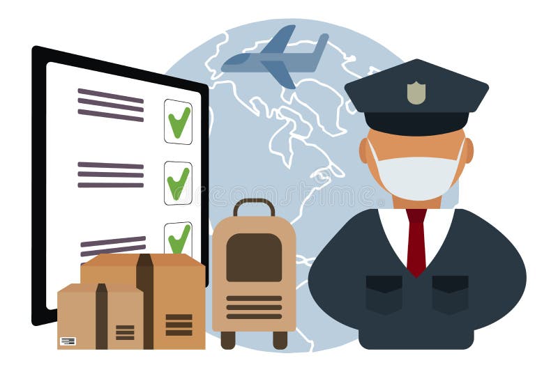 Cartoon Customs Officer Stock Illustrations – 142 Cartoon Customs ...