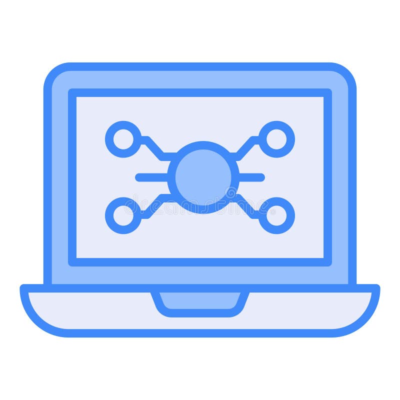 Concept of Cyber Attack. Cyber Security Destroyed Stock Vector ...