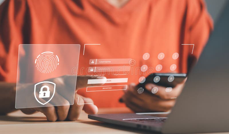 Secure Access To User Private Data With Encryption Stock Image Image Of Encryption