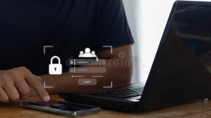 Concept Of Cyber Security In Two Step Verification Multi Factor Authentication Information 4673