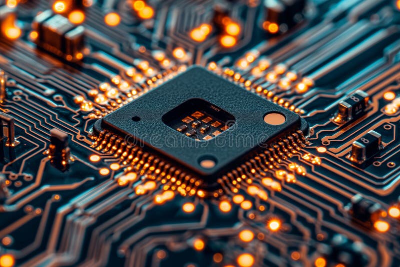 Concept of Cyber Security in Modern Businesses Stock Illustration ...