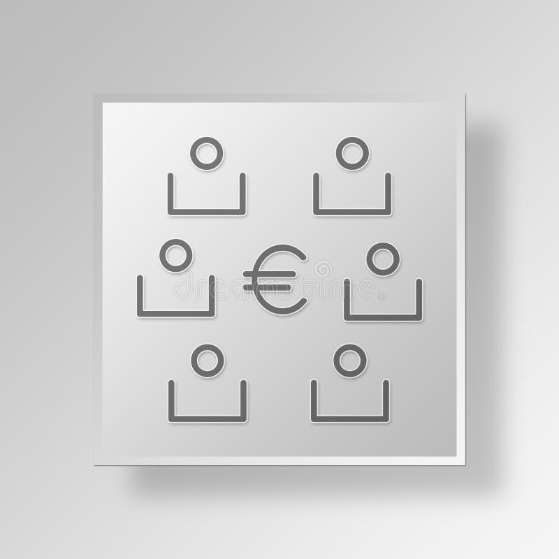 Icône Ou Signe D'actionnaires Illustration Stock - Illustration du ...