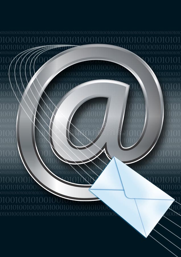 Concept d'email/Internet illustration stock. Illustration du code - 2406597
