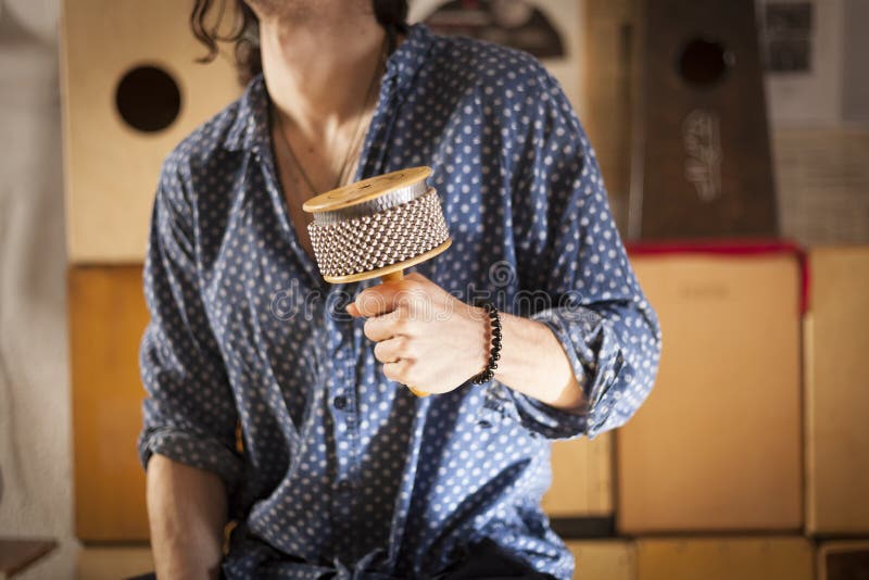 Concept D'instruments De Musique De Percussion D'Idiophone Image stock ...