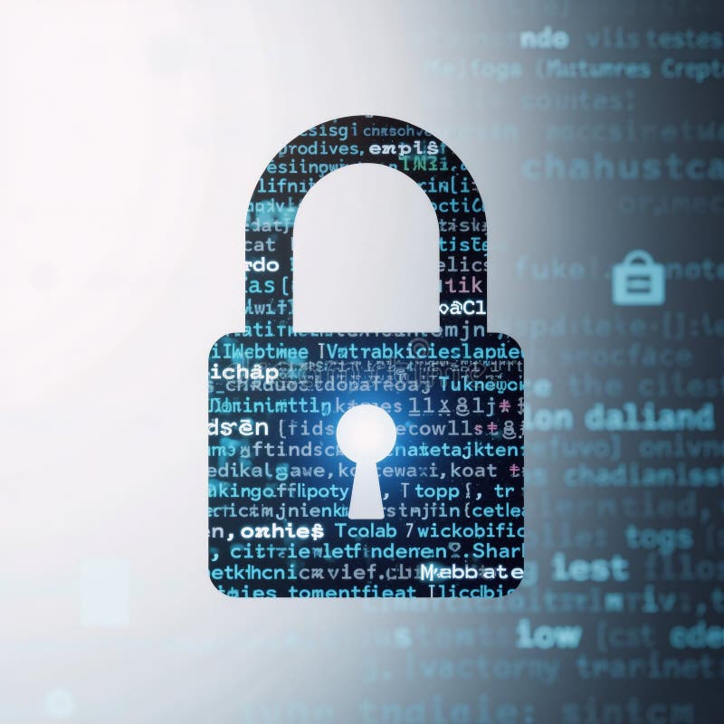 Open Digital Wall Safe stock illustration. Illustration of metal ...