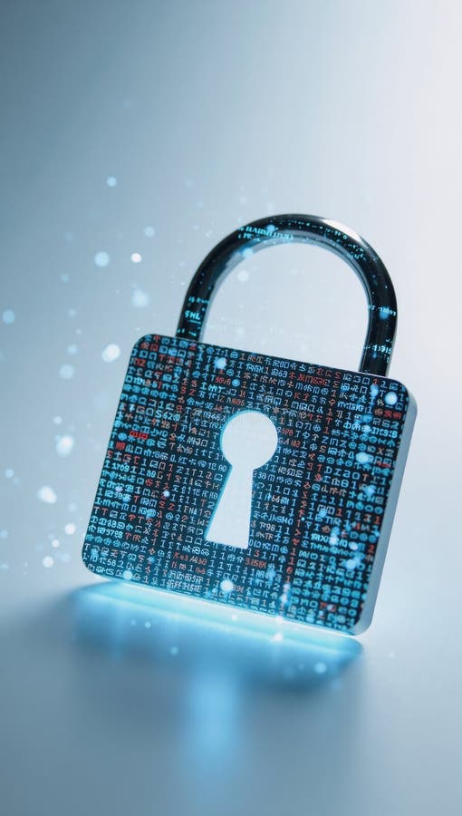 Open Digital Wall Safe stock illustration. Illustration of metal ...