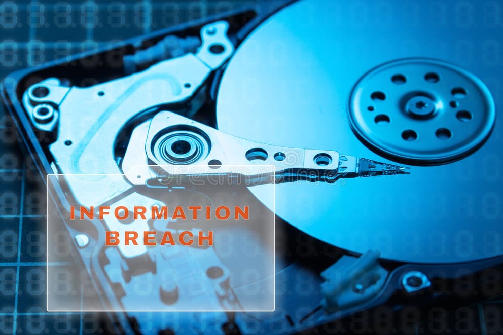 Concept of Damaged and Broken Data Stock Image - Image of concept ...