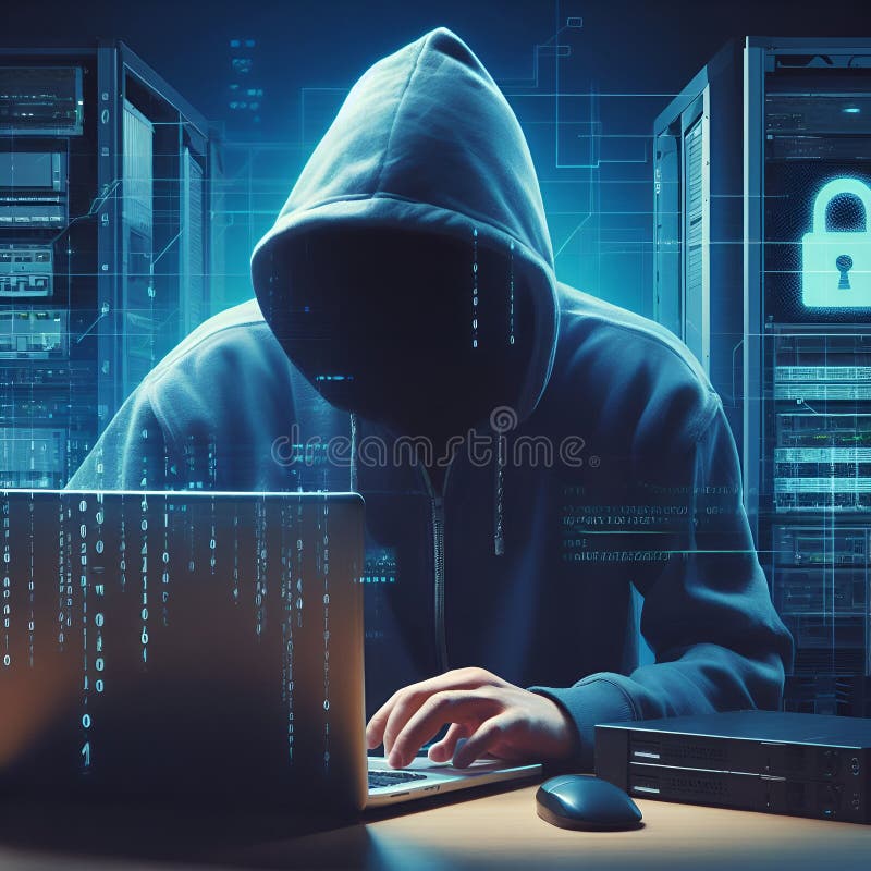 Concept: Darknet Hackers are Doing Illegal Things on Their Computers ...