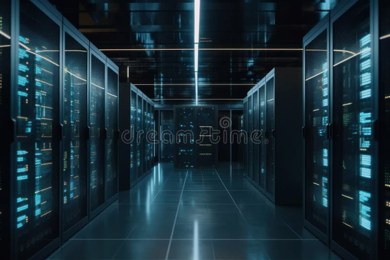 Data Center Networks Cryptocurrency Blockchain Illustrations ...