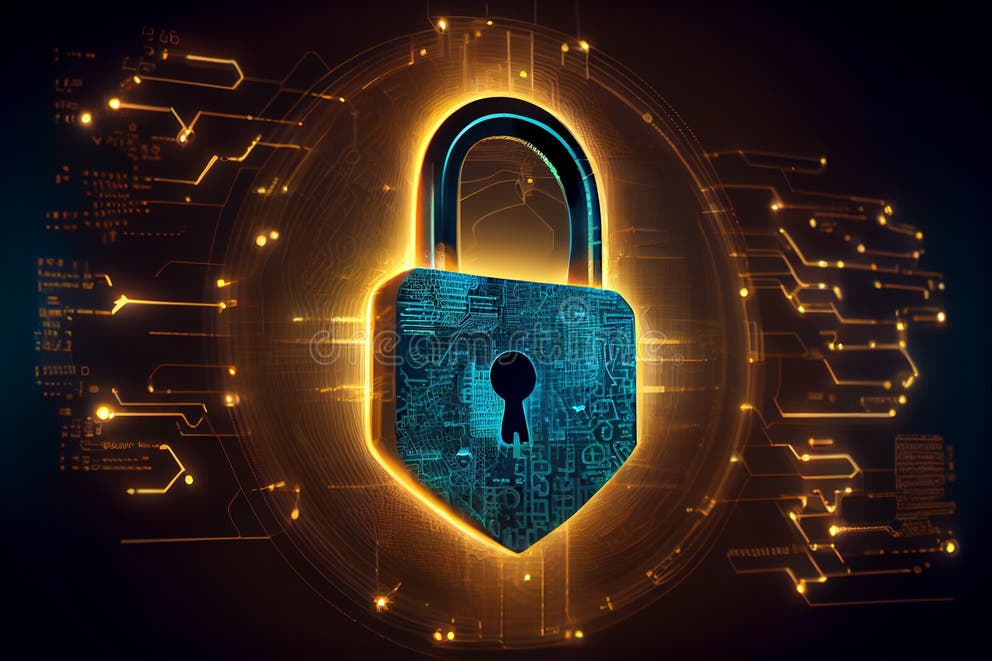 Concept for Data Privacy.conceptual Cyber Security Encryption Stock ...