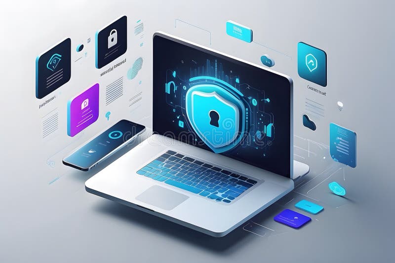 The Concept of Data Privacy in the Modern Digital World Stock ...