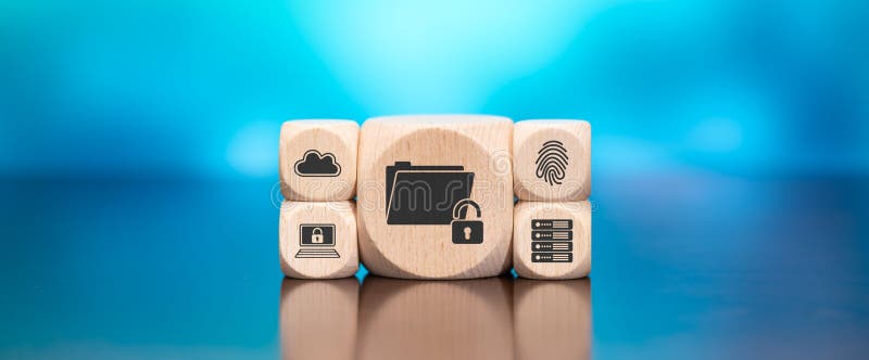 Concept of data protection stock photo. Image of safety - 322580100