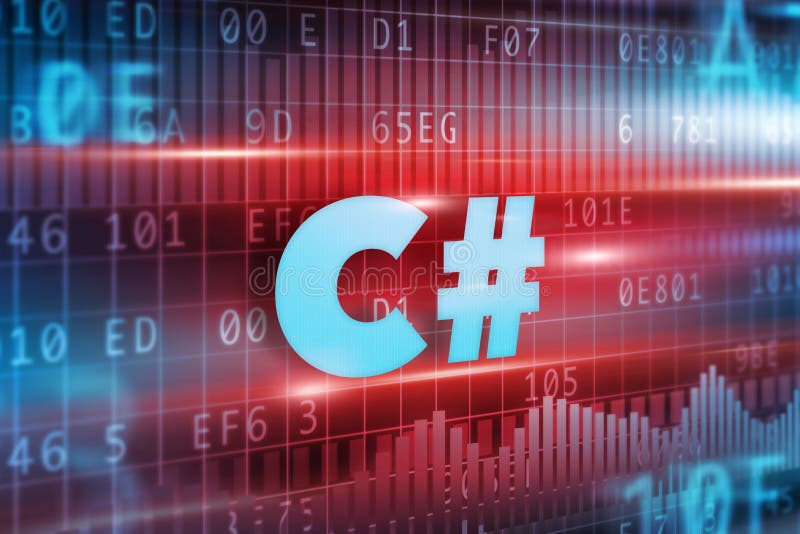 Concept de C# illustration stock. Illustration du transmission - 44074641