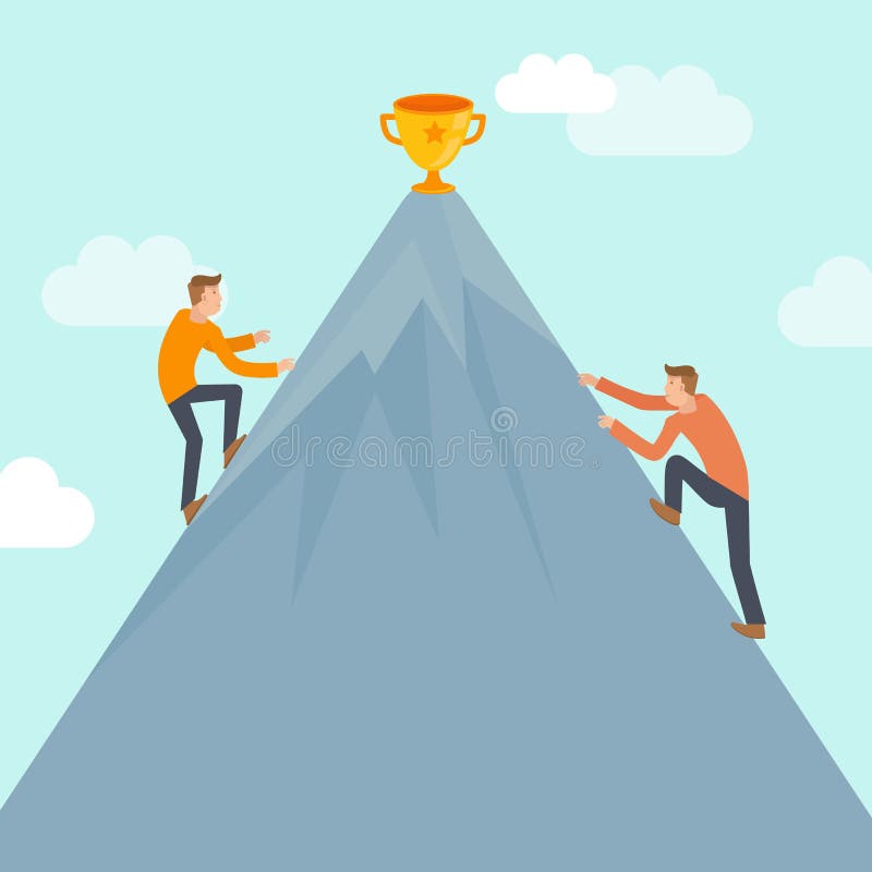 Fonctionnement De Femme Et D'homme De Concurrence D'affaires ...