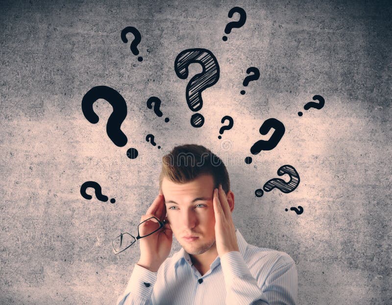 Concept de confusion image stock. Image du confusion - 84165373