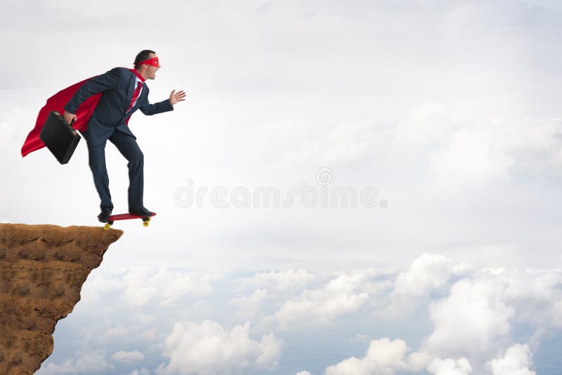 Concept De Courage De Bravoure D'affaires Photo stock - Image du ...