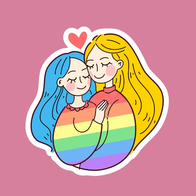 Lgbt Lesbien Gai Bisexuel Et Transsexuel Pride Rainbow Heart Dans Le