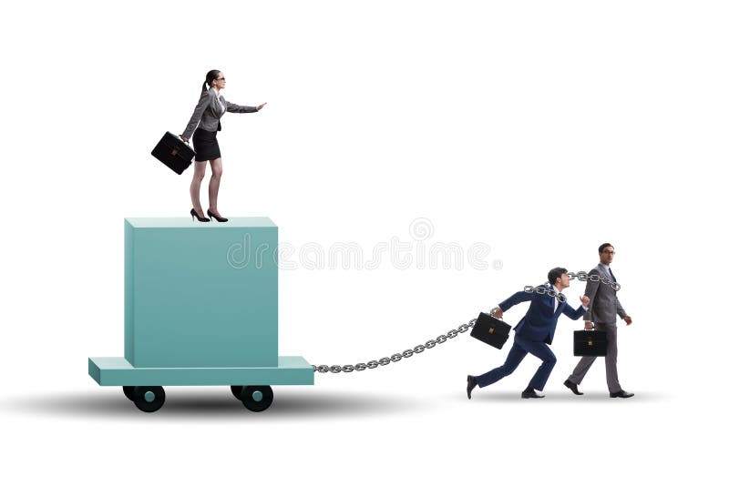 Concept De Leadership Autocratique Autoritaire Image stock - Image du ...
