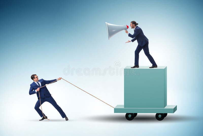 Concept De Leadership Autocratique Autoritaire Photo stock - Image du ...