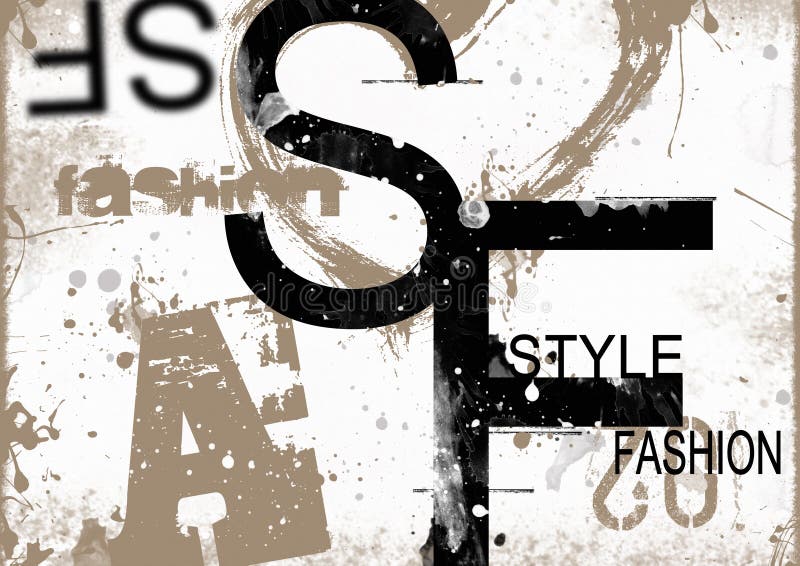 Nuage De Mots De STYLE Et MODE Illustration Stock - Illustration du ...