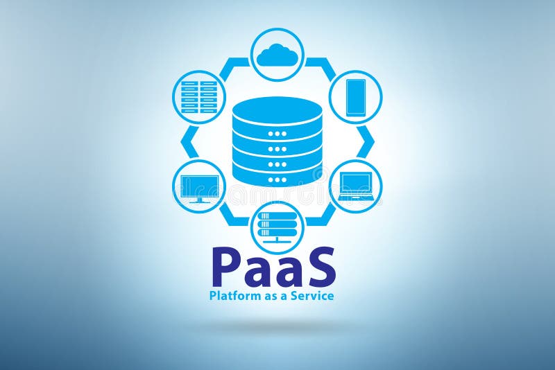 Concept De PAAS Sur Le Bouton Rouge De Clavier. Illustration Stock - Illustration du ...