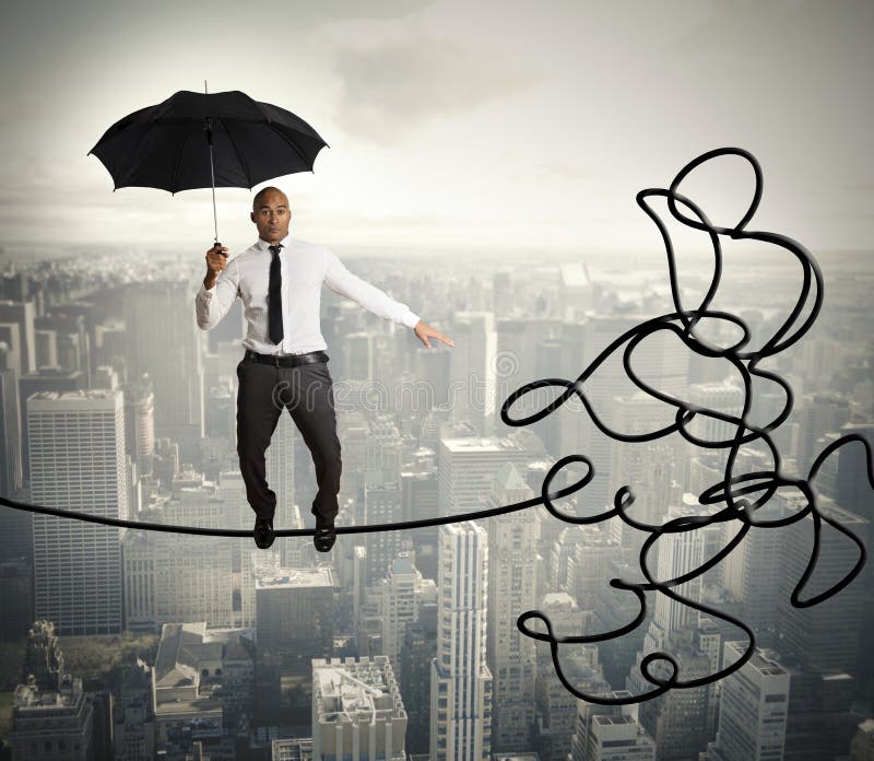 Concept De Problème Et De Difficulté Photo stock - Image du financier ...