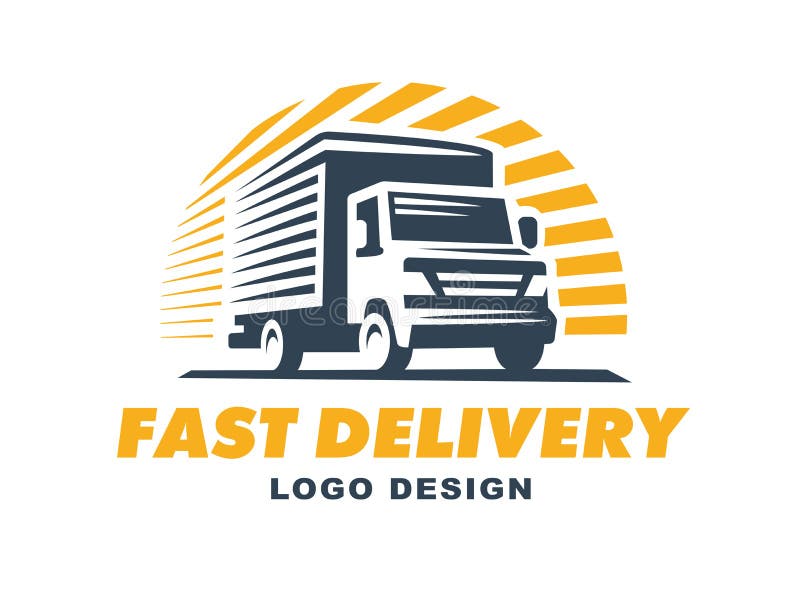 Concept De Service De Distribution De Logo Illustration de Vecteur ...