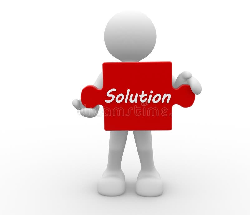 Solution illustration stock. Illustration du connexion - 26601826