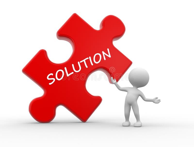 Solution illustration stock. Illustration du type, humain - 32590302