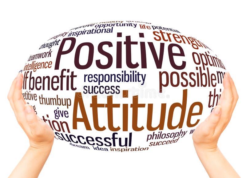 Nuage Des Mots Positifs Sur L'ordinateur Portable Image stock - Image ...