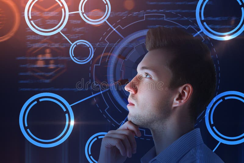 Concept De Technologie, D'innovation Et D'avenir Photo stock - Image du ...