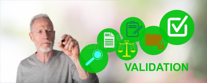 Concept De Validation De Dessin D'homme Photo stock - Image du recevez ...