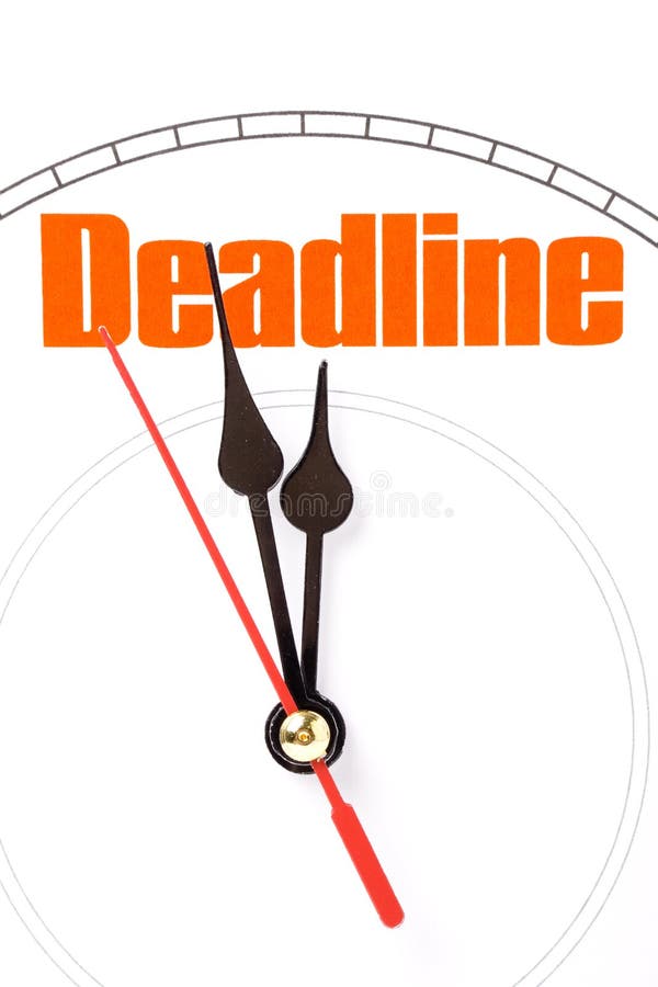 Concept of deadline stock image. Image of midnight, face - 2937889