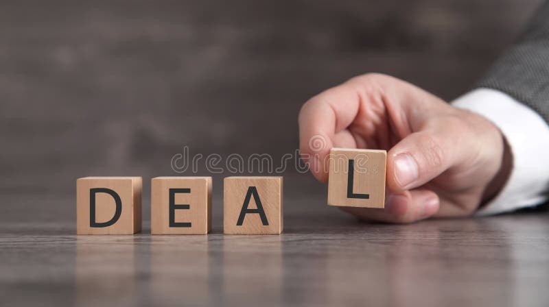 Concept of Deal. Business. Partnership Stock Photo - Image of sale ...