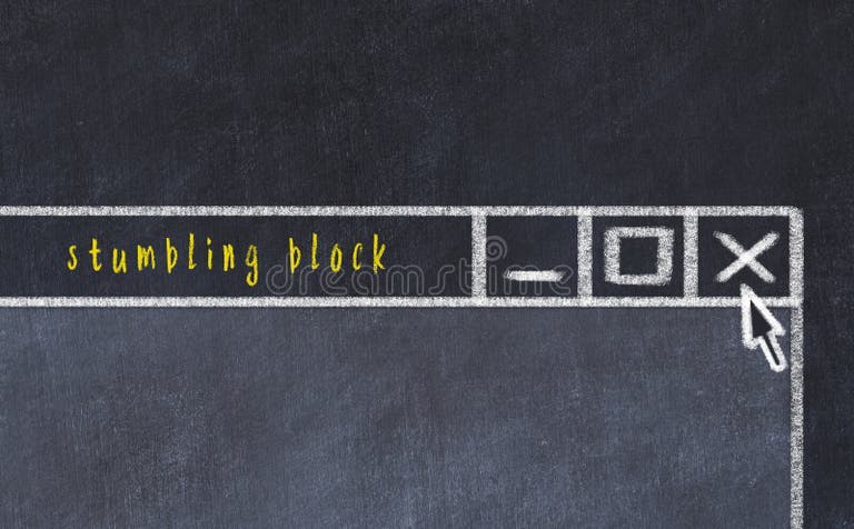 Stumbling Block Stock Illustrations – 97 Stumbling Block Stock ...