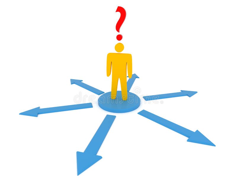 Decision making stock photo. Image of future, concept - 52593758