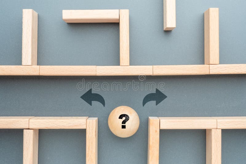 Decision Point with Multiple Paths Stock Photo - Image of logic ...