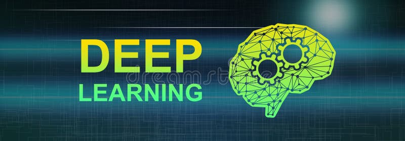 Concept of deep learning stock illustration. Illustration of deep ...