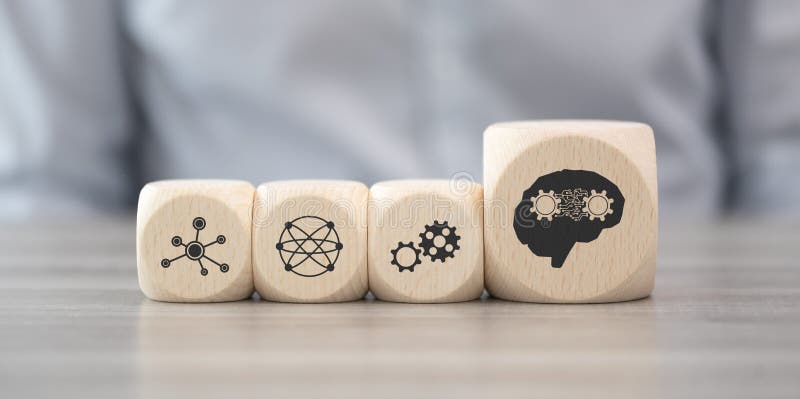 Concept of deep learning stock photo. Image of robot - 328707550