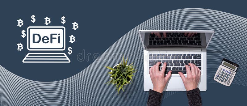 Concept of defi stock photo. Image of smart, concept - 299808206