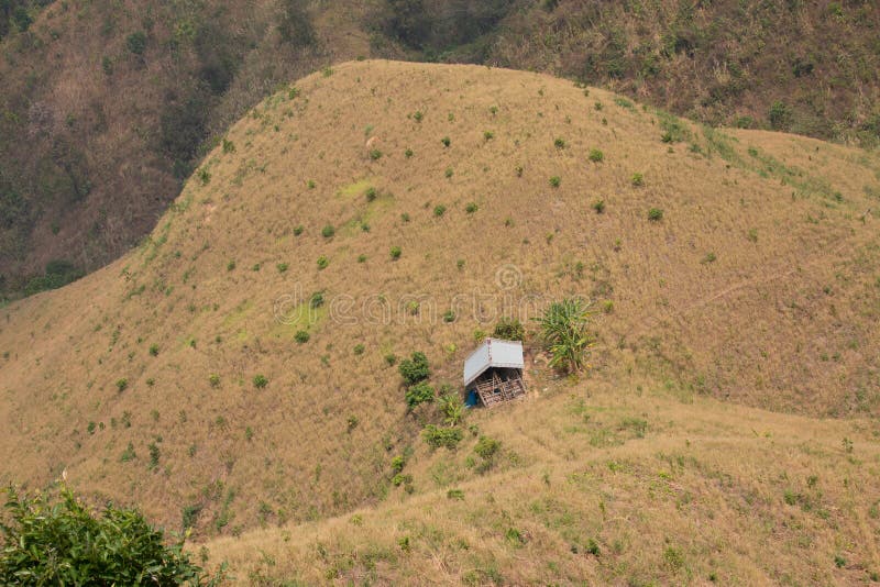Arid Mountains without Trees. Tree, Mountain, Destroy. Stock Photo ...