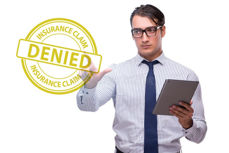 Concept of Denying Medical Insurance Claim Stock Image - Image of ...