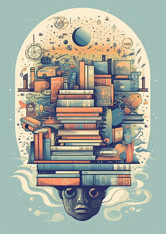 Concept Depicting the Path To Knowledge. Acquiring Knowledge for ...